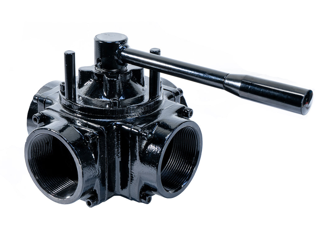 4-Way Valves With & Without Flanges | Chandler VAC