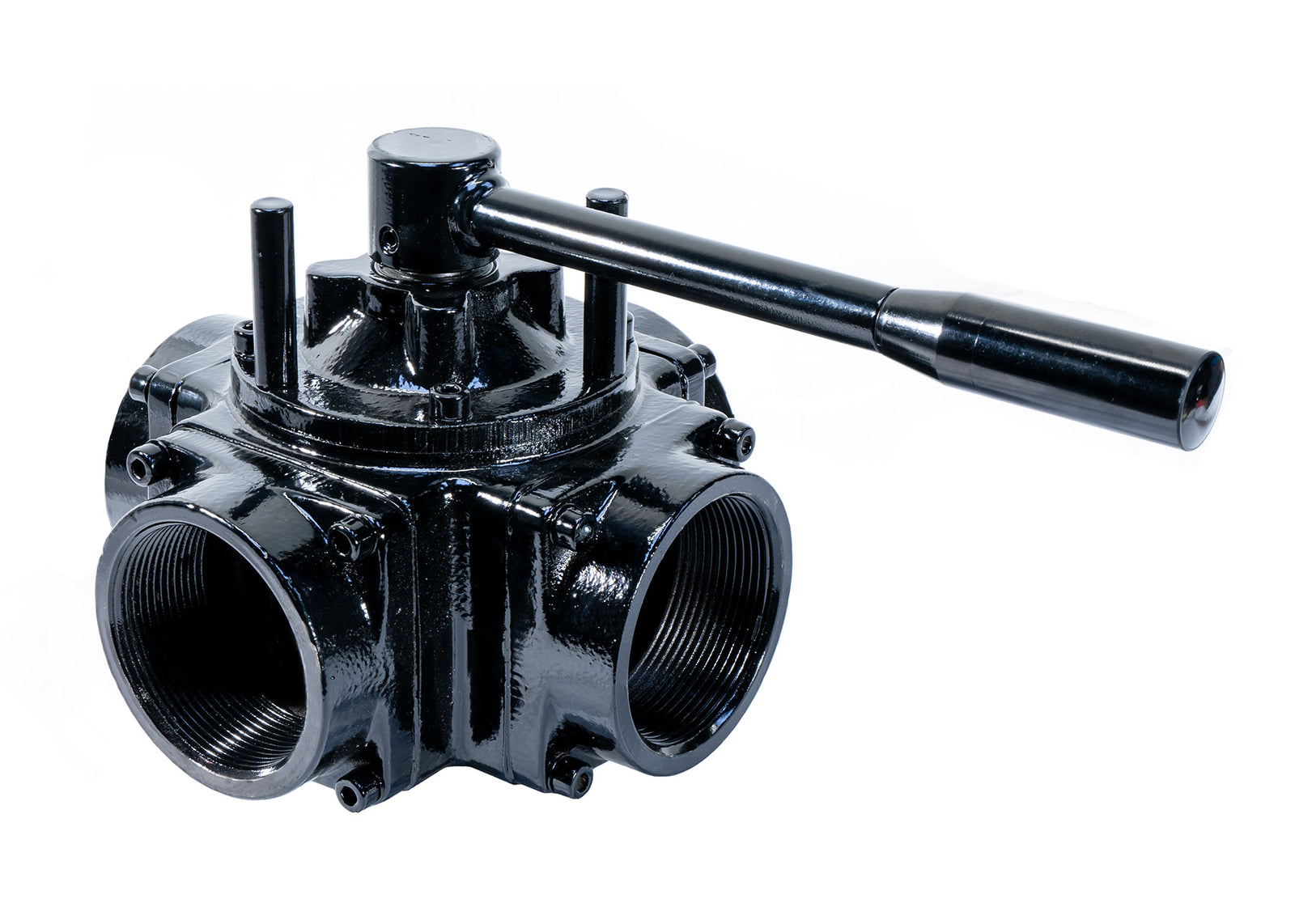 4-Way Valves With & Without Flanges | Chandler VAC